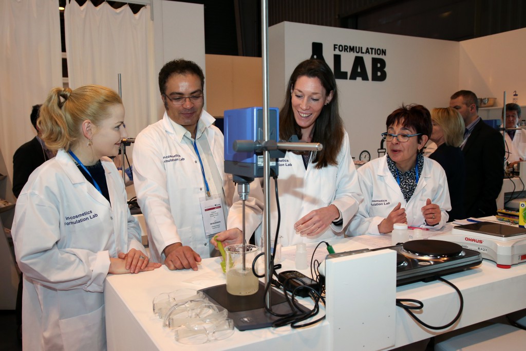 Products formulated and tested live at the Formulation Lab during in ...