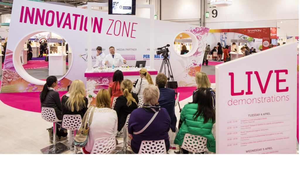 innovation zone | in-cosmetics Connect